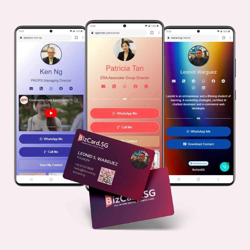 BizCardSG | All-In-One Digital Business Card
